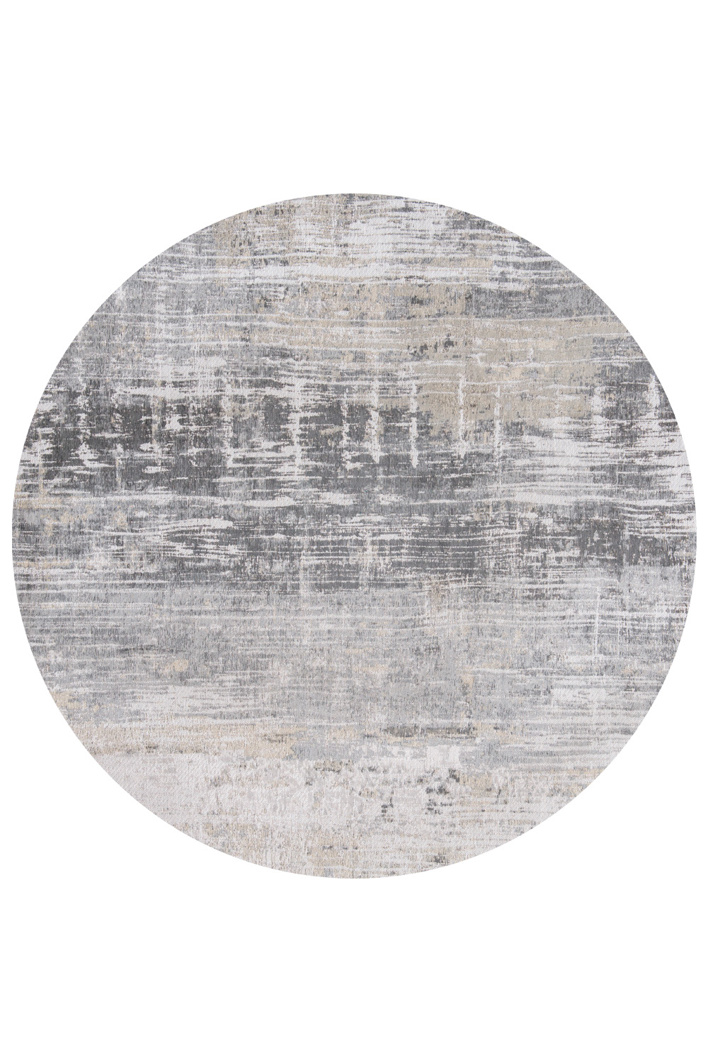 Atlantic`s 8716 rund Coney Grey gulvteppe - Teppeabo